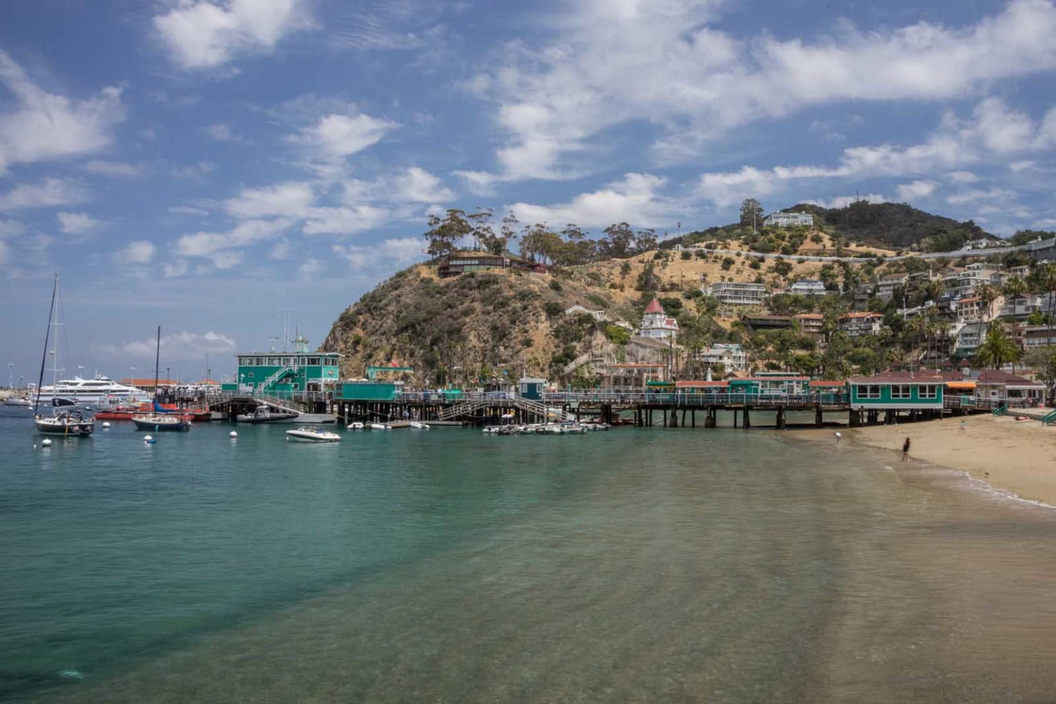 Catalina Island, California - I chickened out; But somehow got rewarded ...