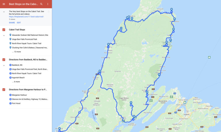 A Complete Cabot Trail Itinerary - 22 Incredible Stops - The Planet D