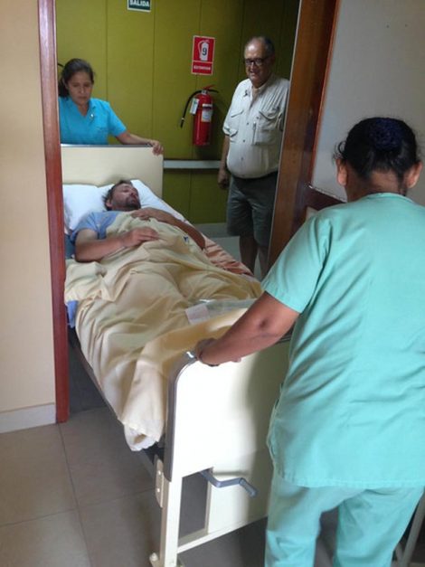 Dave's Broken Back and a little healing time