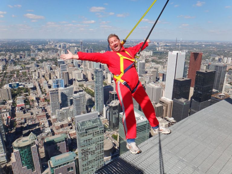 CN Tower Edgewalk - Taking on The World's Highest Sky Walk