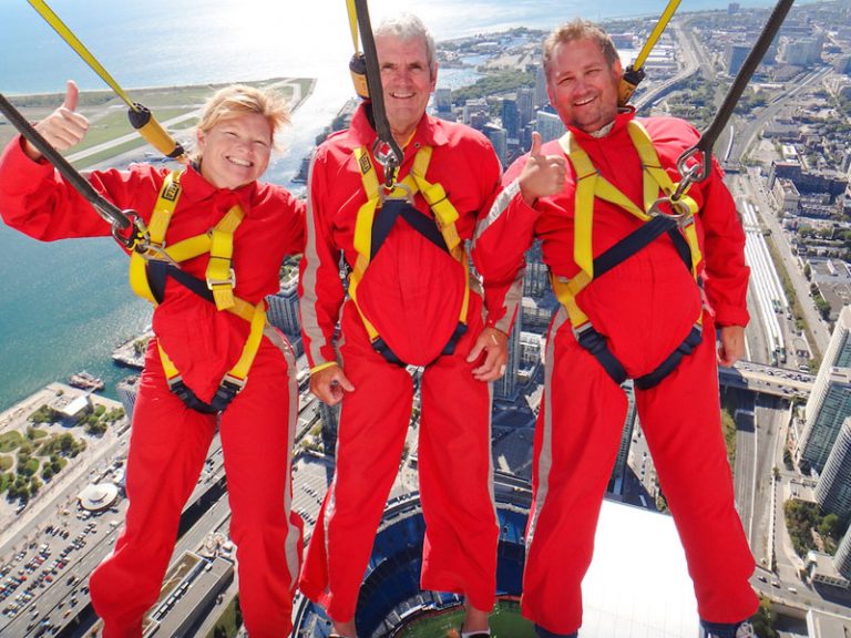 CN Tower Edgewalk - Taking on The World's Highest Sky Walk