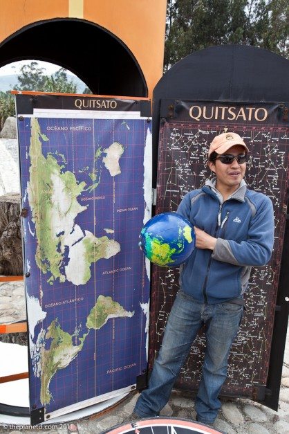 Straddling the Equator