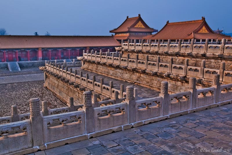 The Forbidden City, A Long Tour on a Cold Day
