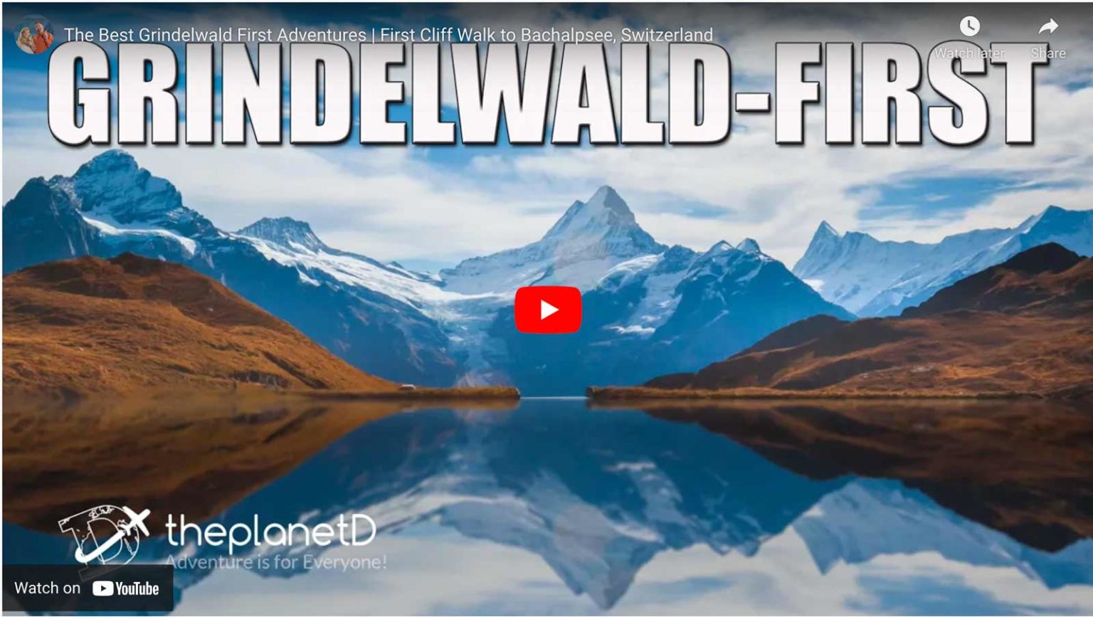 The Complete Guide to Grindelwald First in Switzerland | The Planet D
