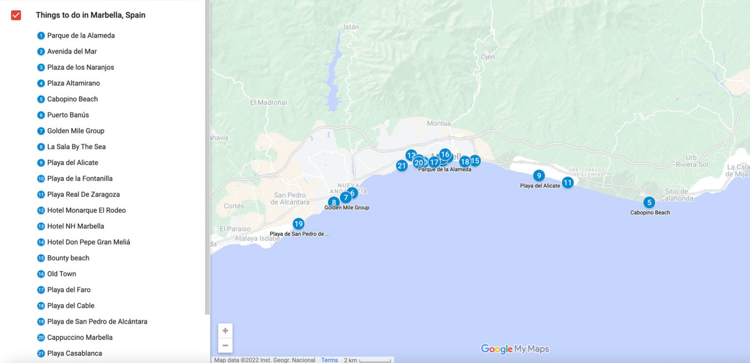 25 Of The Best Things to do in Marbella, Spain - The Planet D