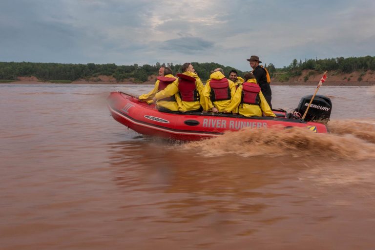 Tidal Bore Rafting in Nova Scotia - The World Highest Tides - The Planet D