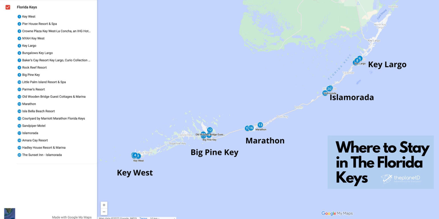 Where to Stay in The Florida Keys - The Planet D
