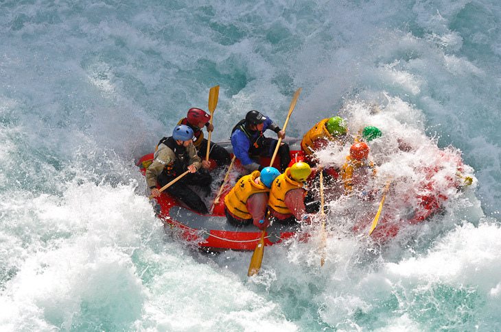 White Water Rafting Class V Rapids