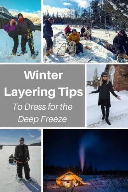 Winter Layering Tips to Dress for Extreme Cold Weather | The Planet D